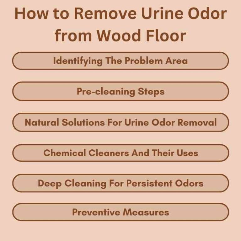 How To Remove Urine From Wood Floors
