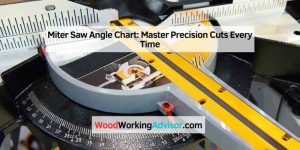 Miter Saw Angle Chart: Master Precision Cuts Every Time