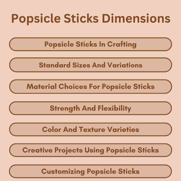 Popsicle Sticks Dimensions: Crafting Essentials Revealed – Woodworking ...