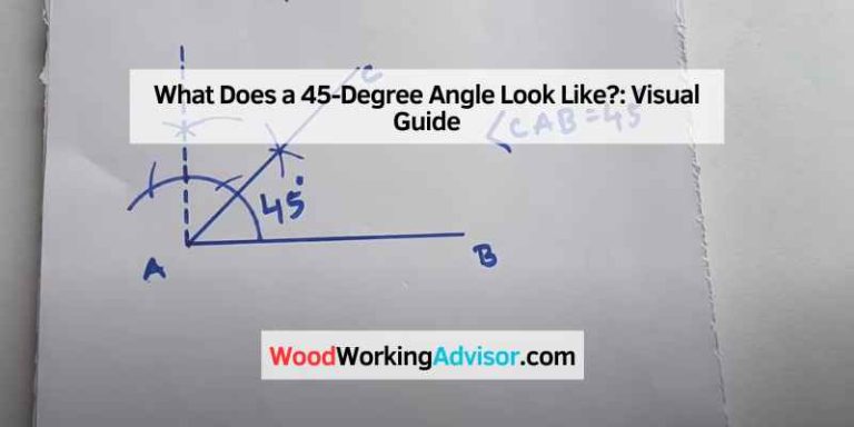 What Does a 45-Degree Angle Look Like?: Visual Guide