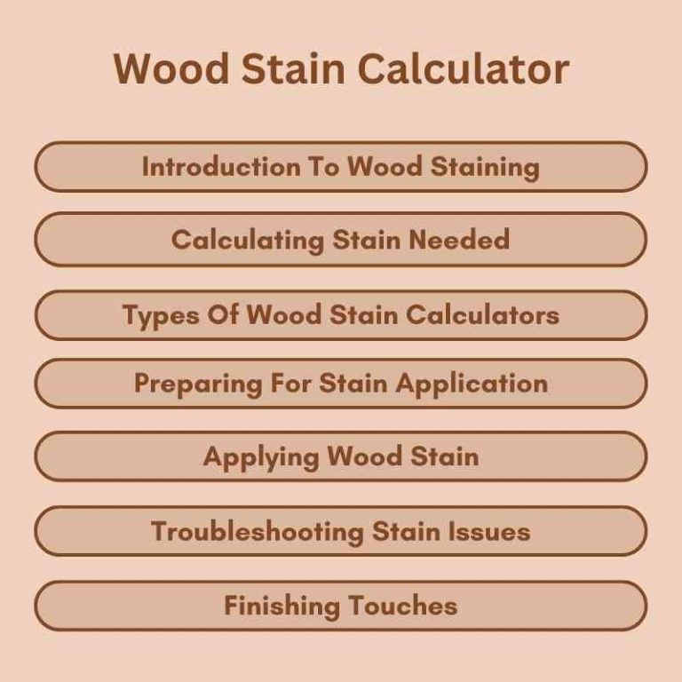 Wood Stain Calculator: Achieve Perfect Coverage!