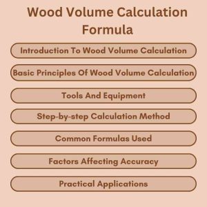 Wood Volume Calculation Formula: Simplify Your Timber Measurements