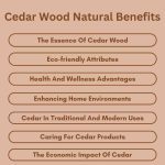 Cedar Wood Natural Benefits: Unlock Eco-Friendly Living
