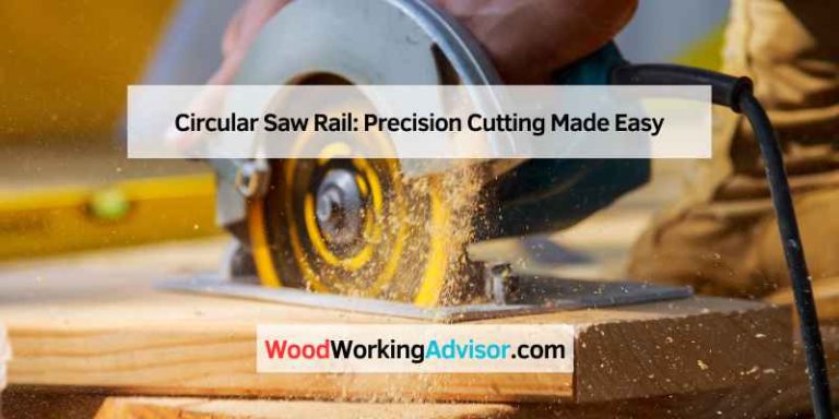 Circular Saw Rail: Precision Cutting Made Easy