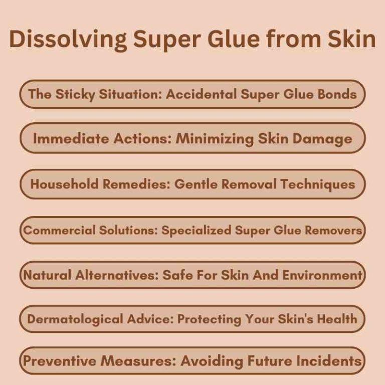 Dissolving Super Glue from Skin: Quick & Safe Solutions