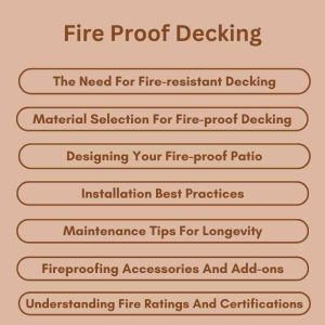 Fire Proof Decking: Ultimate Guide to a Safe Patio