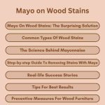 Mayo on Wood Stains: Unbelievable Cleaning Hack!