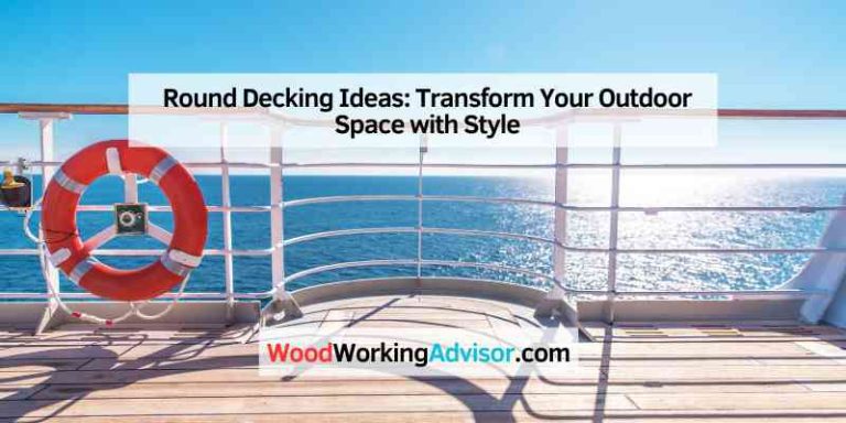 Round Decking Ideas: Transform Your Outdoor Space with Style ...