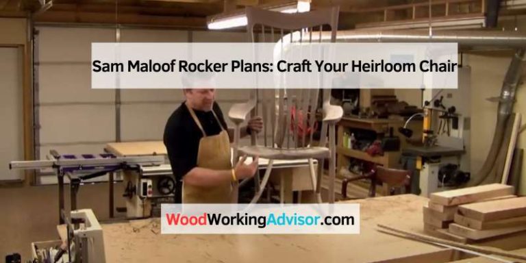 Sam Maloof Rocker Plans: Craft Your Heirloom Chair