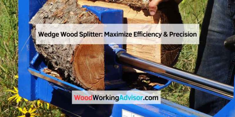 Wedge Wood Splitter: Maximize Efficiency & Precision