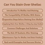 Can You Stain Over Shellac? Unlock the Secrets!