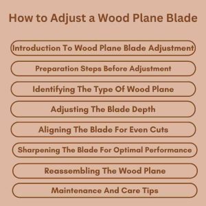 How to Adjust a Wood Plane Blade: Quick & Precise Tips