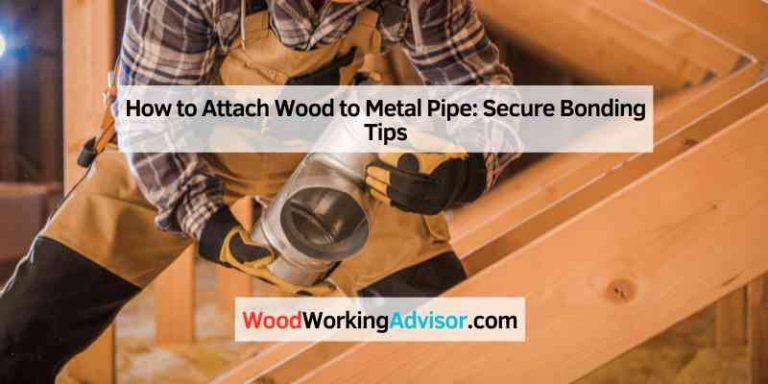 How to Attach Wood to Metal Pipe: Secure Bonding Tips