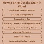 How to Bring Out the Grain in Wood: Enhance & Beautify