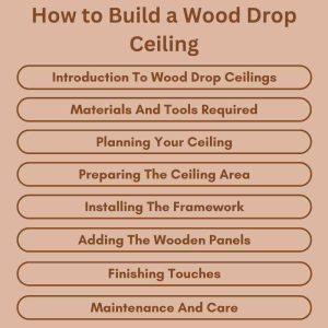 How to Build a Wood Drop Ceiling: Simple DIY Guide