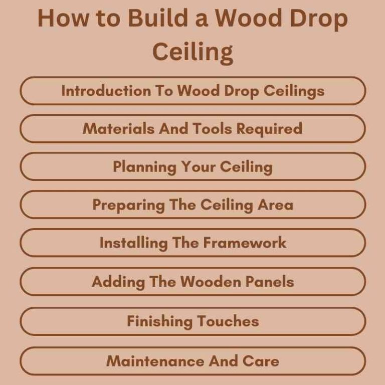 How to Build a Wood Drop Ceiling: Simple DIY Guide – Woodworking Advisor