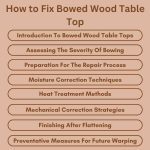 How to Fix Bowed Wood Table Top: Quick & Effective Solutions