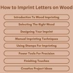 How to Imprint Letters on Wood: Easy DIY Guide