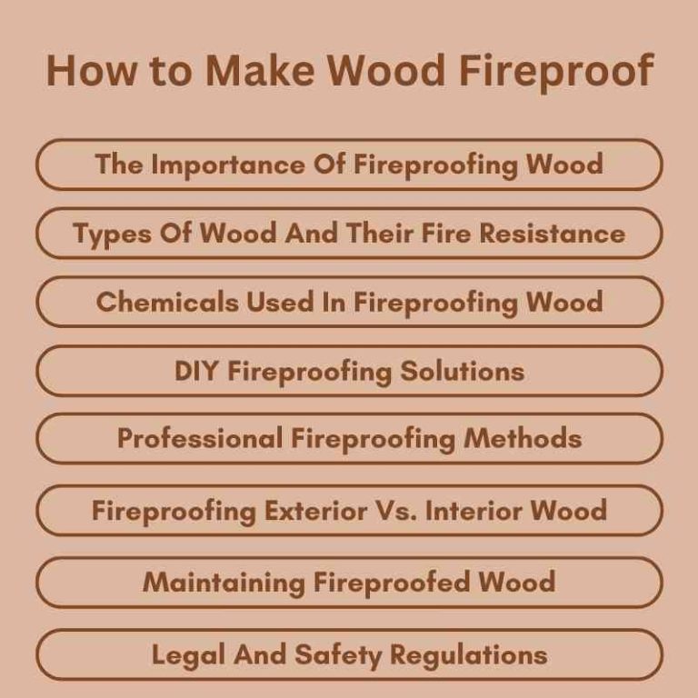 How to Make Wood Fireproof: Ultimate Safety Guide