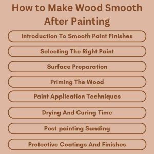 How to Make Wood Smooth After Painting: 5 Expert Tips