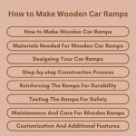 How to Make Wooden Car Ramps: A DIY Guide