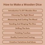 How to Make a Wooden Dice: A DIY Guide for Beginners