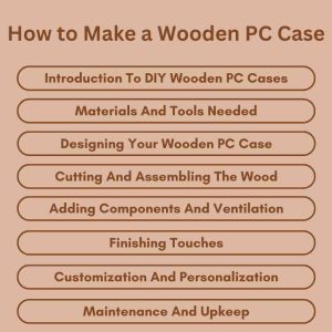 How to Make a Wooden PC Case: DIY Mastery Guide