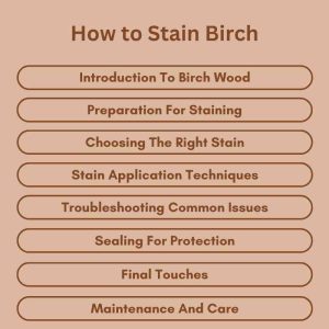 How to Stain Birch: Achieve Flawless Finish Easily!
