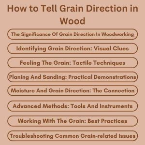 How to Tell Grain Direction in Wood: Expert Tips