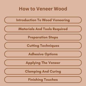 How to Veneer Wood: A Beginner's Ultimate Guide