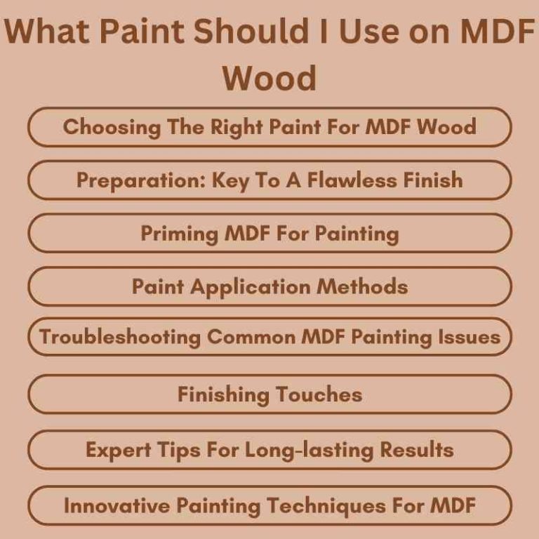 What Paint Should I Use on MDF Wood: Expert Tips Revealed