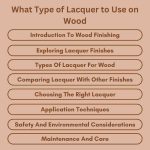 What Type of Lacquer to Use on Wood: Best Finishes Revealed