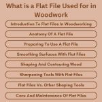 What is a Flat File Used for in Woodwork: Essential Tips
