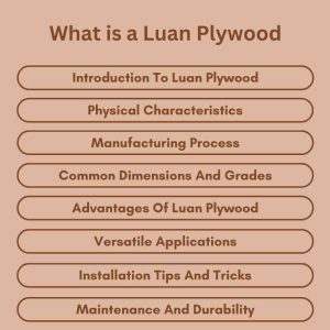 What is a Luan Plywood? Unlocking Its Versatile Uses