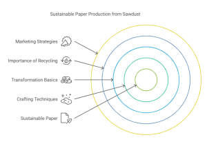 How to turn sawdust into sustainable paper: A Step-by-Step Guide