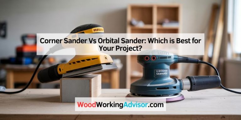 Corner Sander Vs Orbital Sander: Which is Best for Your Project?