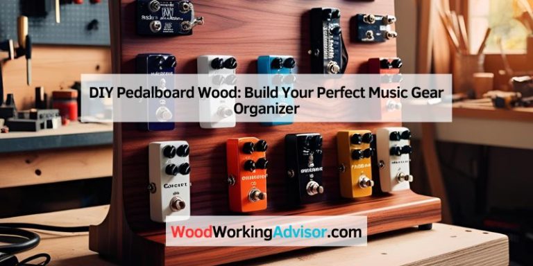 DIY Pedalboard Wood: Build Your Perfect Music Gear Organizer