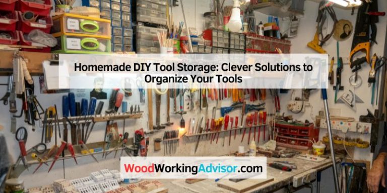 Homemade DIY Tool Storage: Clever Solutions to Organize Your Tools