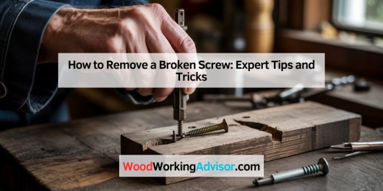 How to Remove a Broken Screw: Expert Tips and Tricks