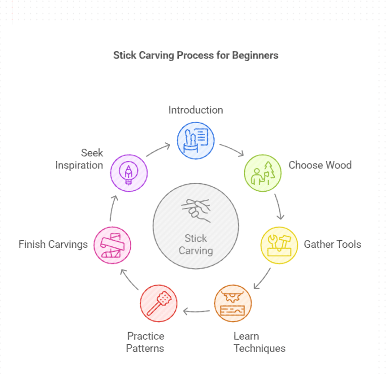 Simple Stick Carving Patterns: Easy Designs for Beginners