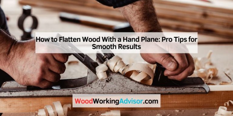 How to Flatten Wood With a Hand Plane: Pro Tips for Smooth Results