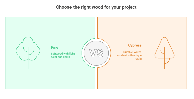 Pine Vs Cypress: Uncover Key Differences Today