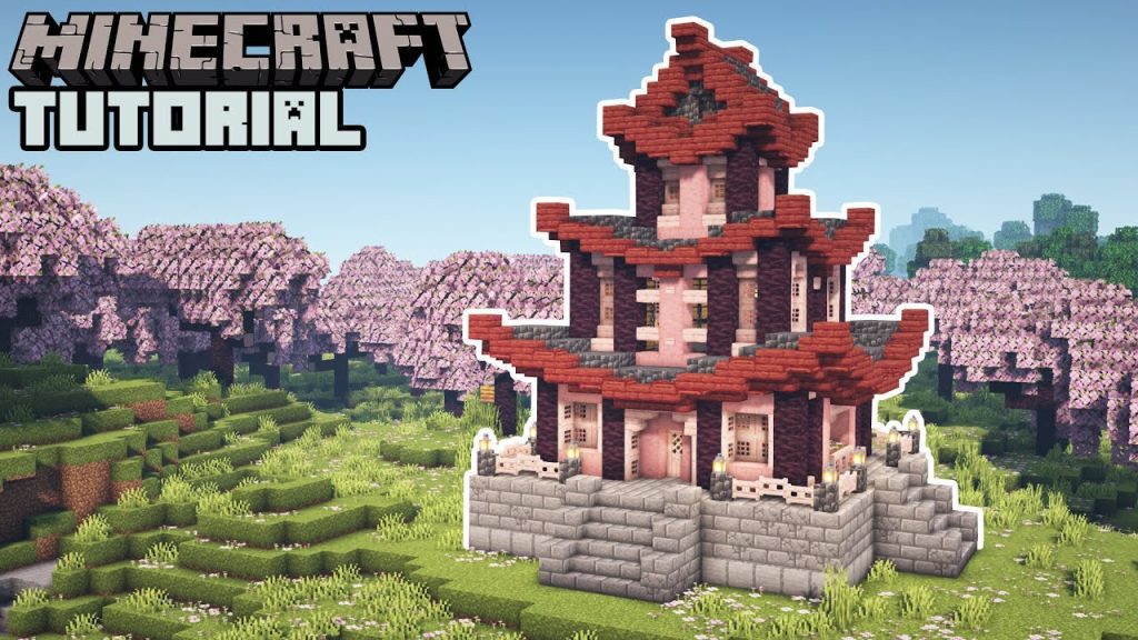 Cherry Wood Temple Minecraft: Craft a Sacred Sanctuary