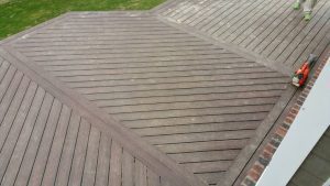 Diagonal Decking With Border: Transform Your Outdoor Space