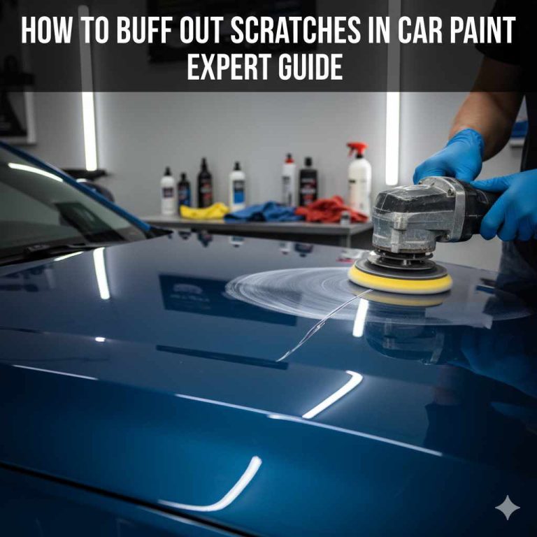 How To Buff Out Scratches In Car Paint: Expert Guide