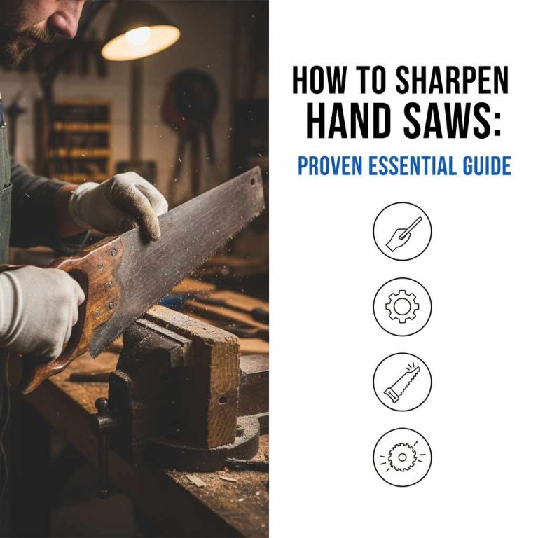 How to Sharpen Hand Saws: Proven Essential Guide