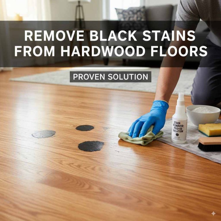 Remove Black Stains From Hardwood Floors: Proven Solution