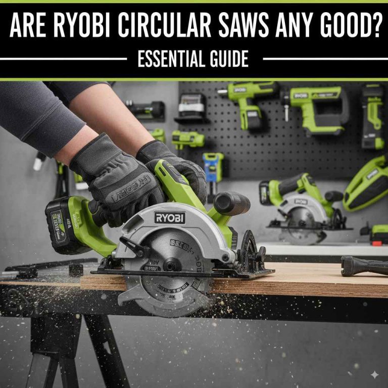 Are Ryobi Circular Saws Any Good? Essential Guide