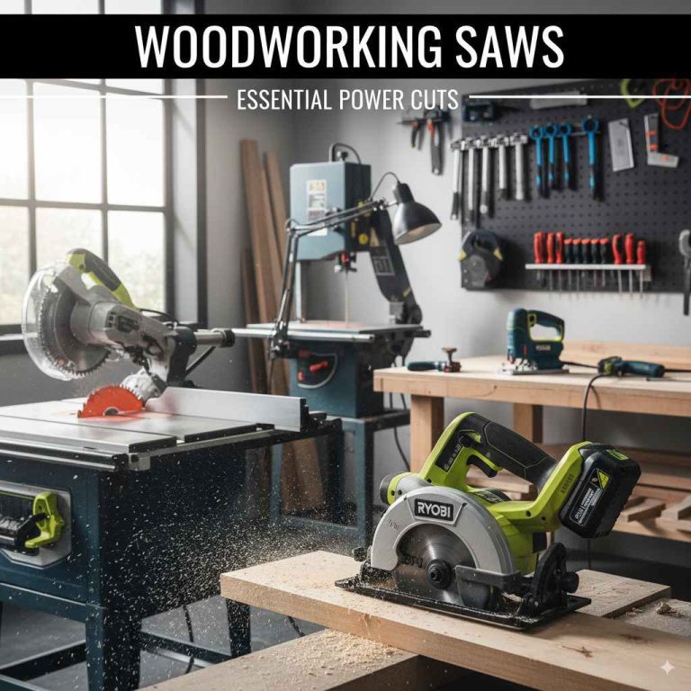 Woodworking Saws: Essential Power Cuts
