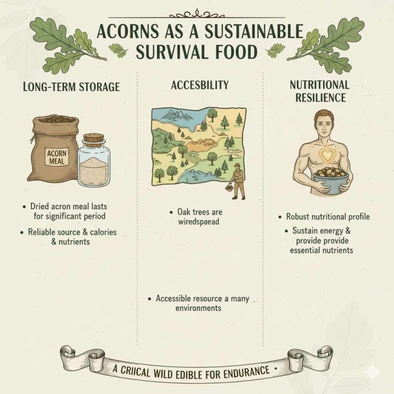 Are Oak Acorns Edible: Essential Survival Food
